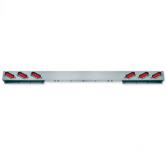 Stainless Steel Rear Light Bar with LED for Semi Trucks